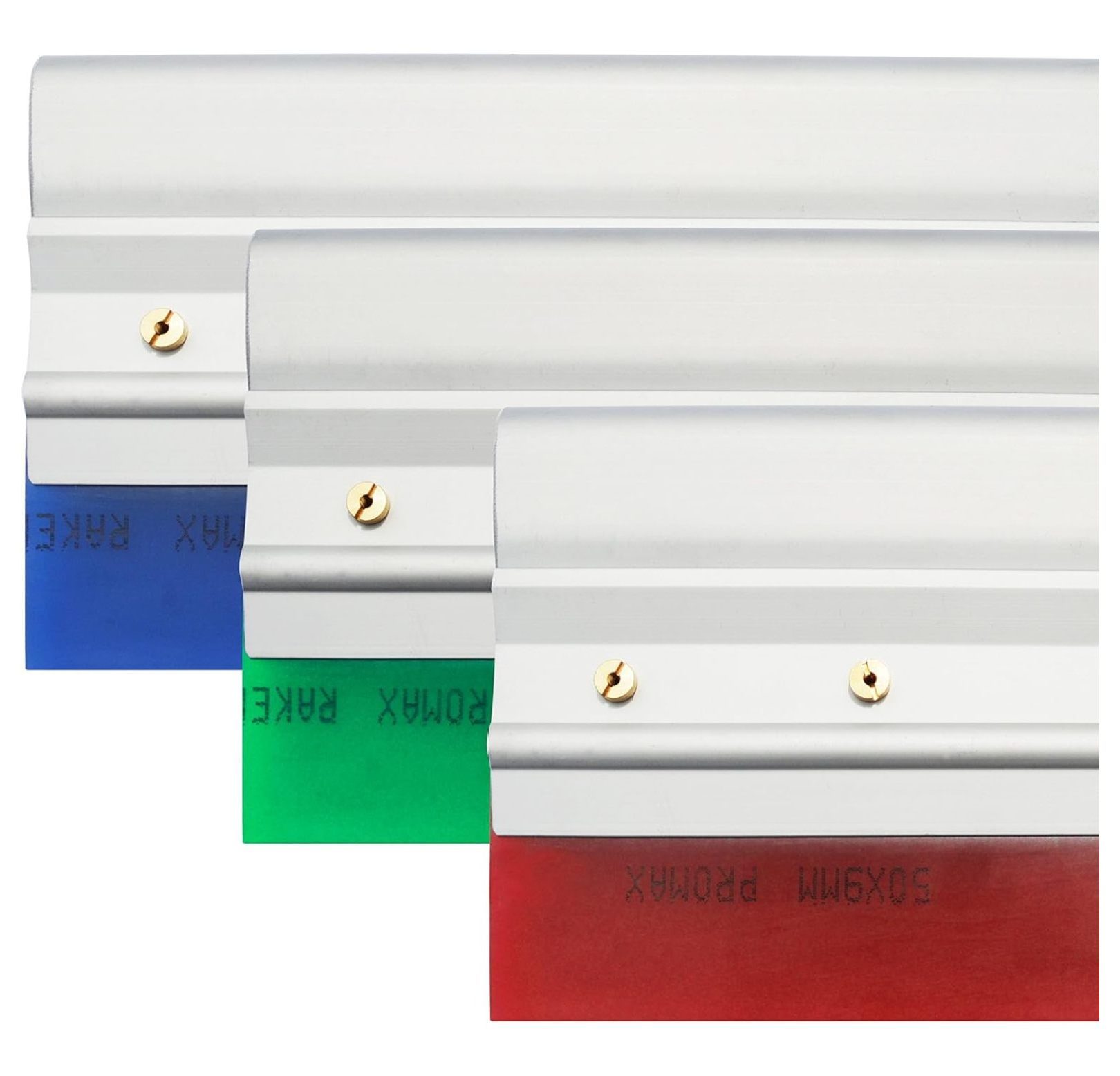 18" - Aluminum Squeegee Handle Set (Single Durometer) (Green 70 ...