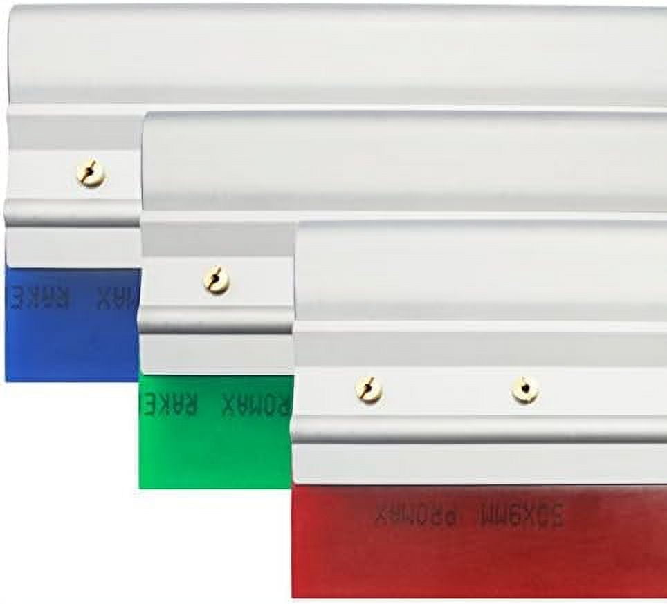 18" - Aluminum Squeegee Handle Set (Single Durometer) (Green 70 ...