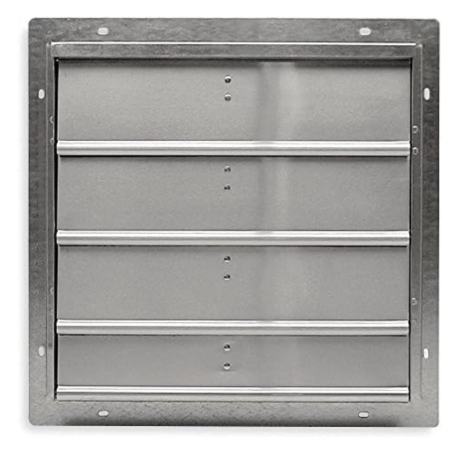 18" Backdraft Damper/Wall Shutter, 18-1/2" x 18-1/2" Opening Required ...