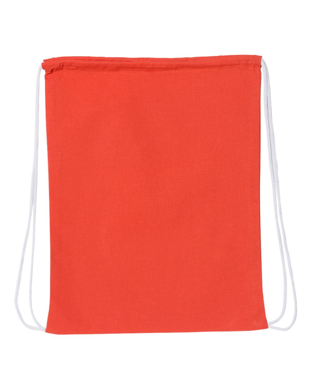 18" Basic Orange Drawstring Backpack - Canvas Case Pack 216 - Walmart.com