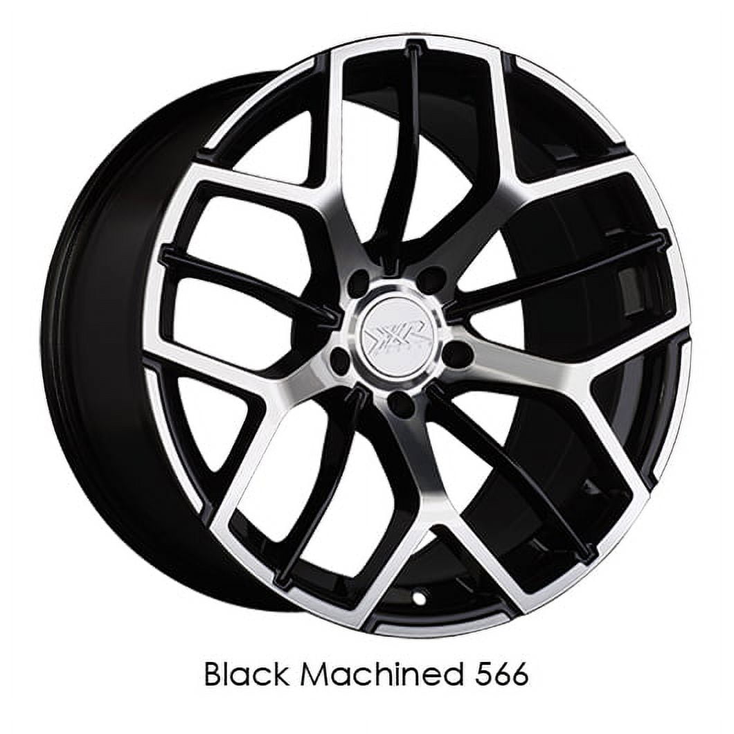 18" Black With Natural Face XXR 566 SERIES Wheel by Primax Wheel ...
