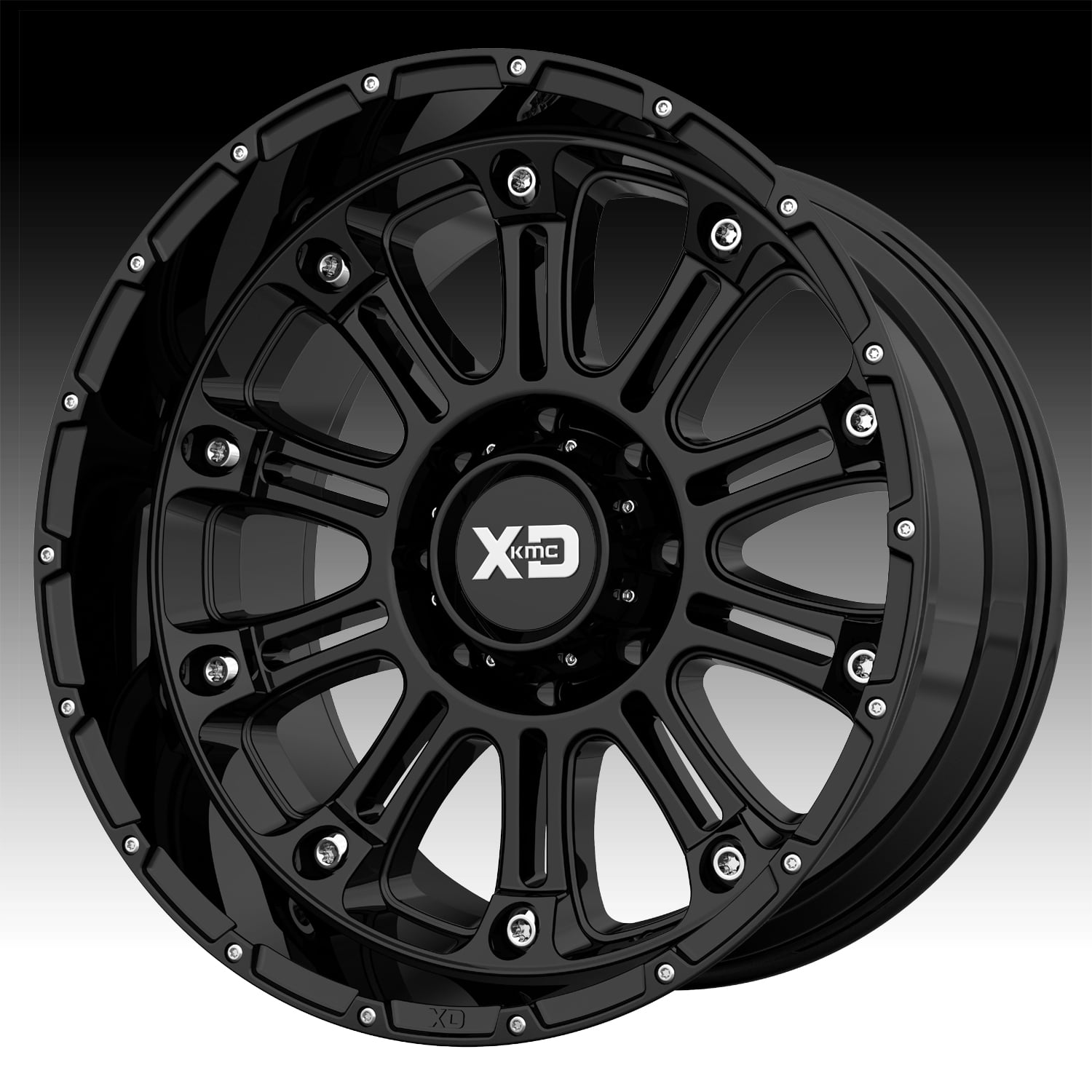 XD Aluminum Rim XD829 HOSS II 18X9in Gloss Black Finish, XD82989068318 ...