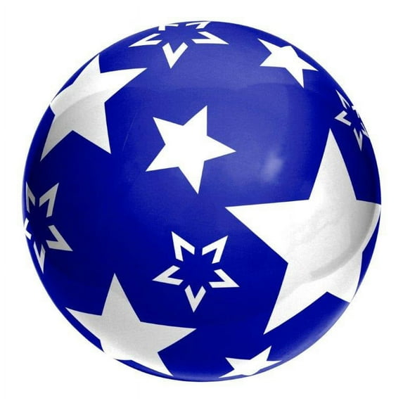 Hedstrom Stars Playball - Blue Vinyl Ball with Star Graphics - Walmart.com