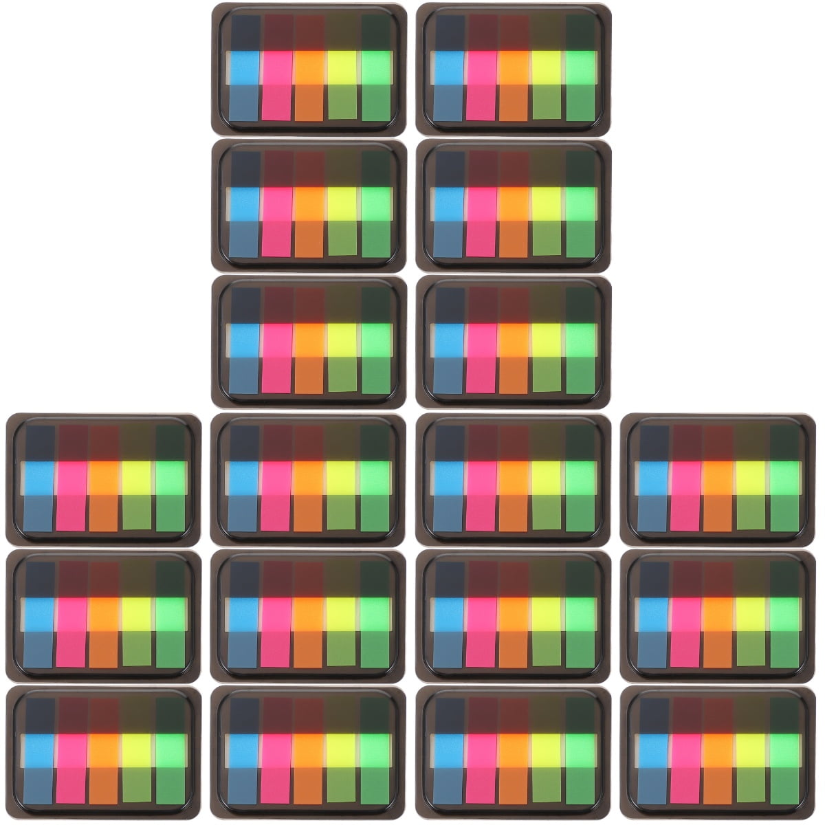 18 Boxes of Page Markers Tabs Colored Classify Page Tabs Page Markers ...