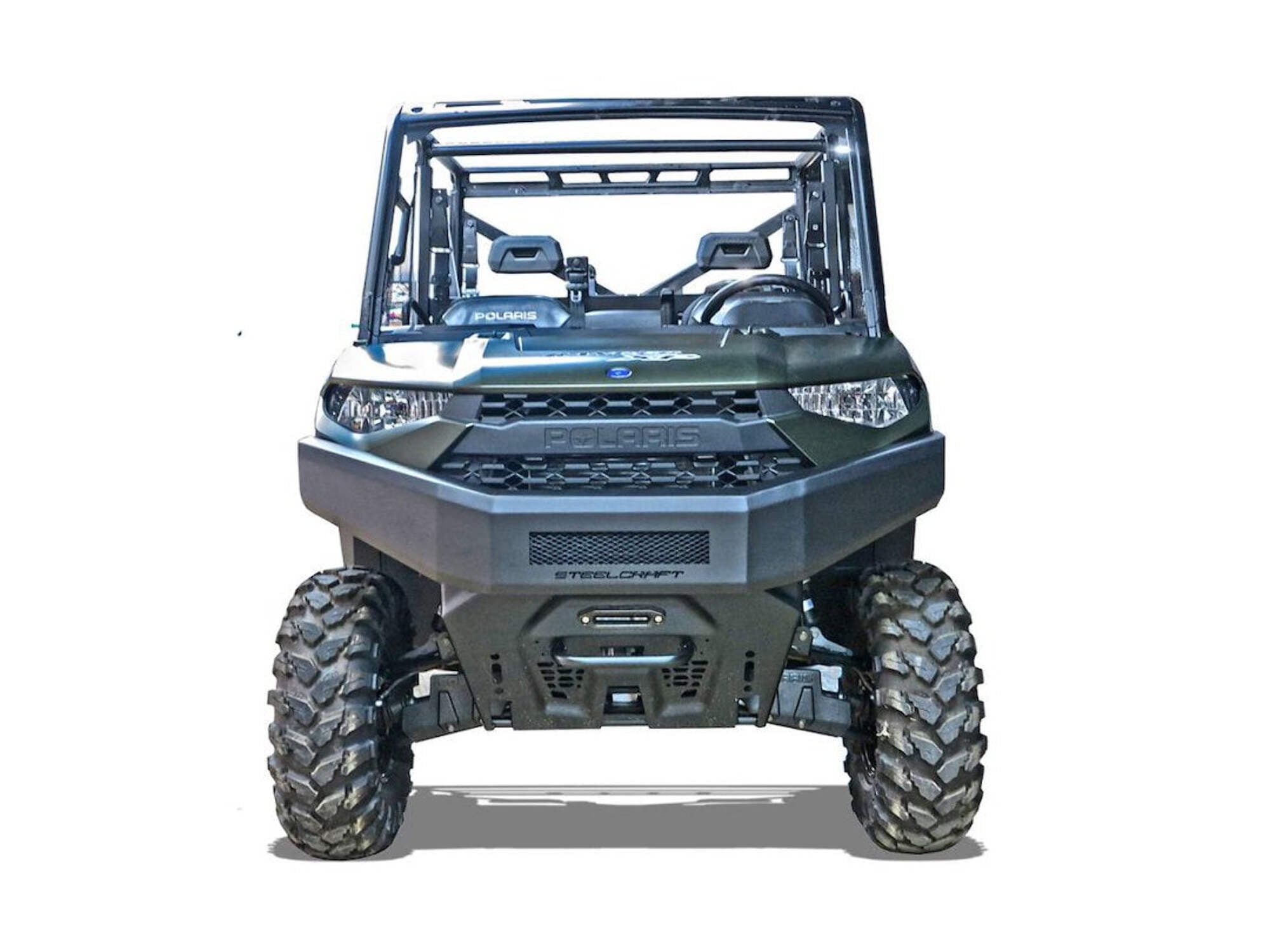 Steelcraft UTV Front Bumper Overlay Fine Textured Black Compatible with ...