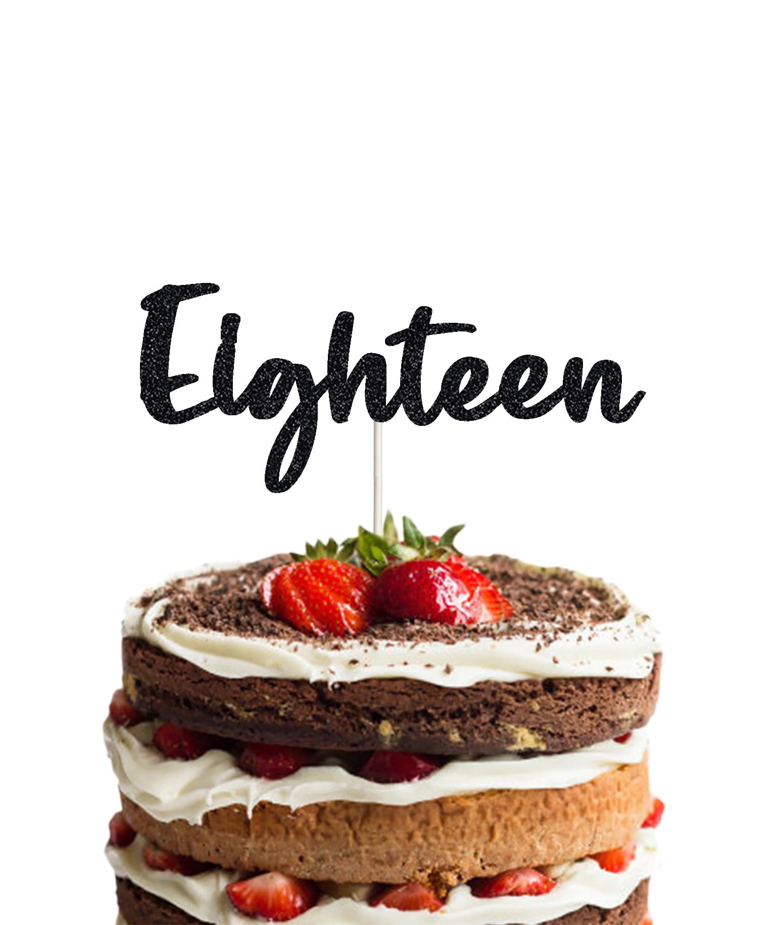 18 Cake Toppers, eighteen Birthday Cake ZLK1 Toppers, Funny 18th Cake ...