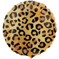 18" Cheetah Print Round Jungle Safari Mylar Balloon - Walmart.com