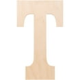 18" Chestnut Font Wood Letter - Walmart.com