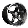 18" Chromium Black With Natural Lip XXR 555 SERIES Wheel by Primax ...