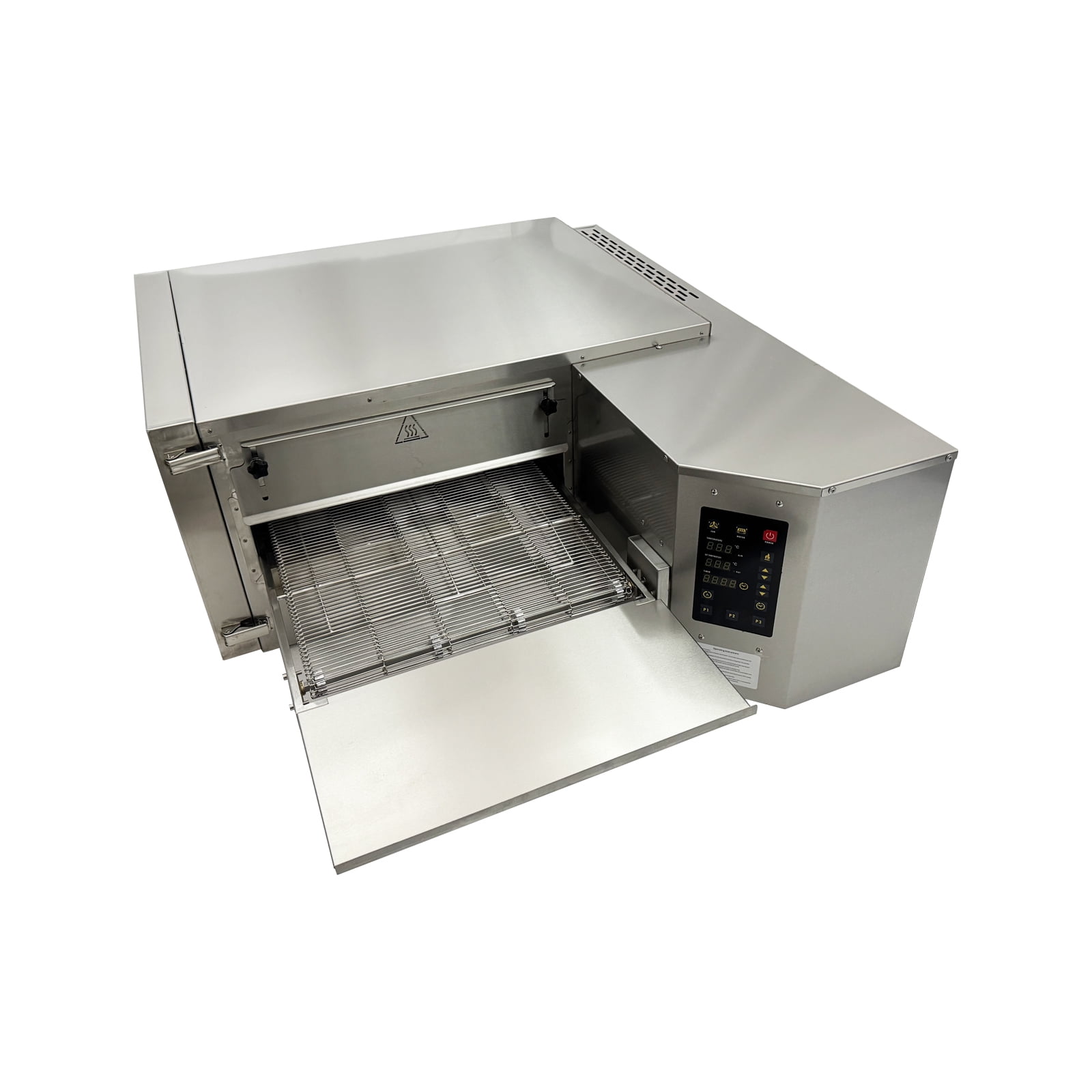 18" Countertop Conveyor Pizza Oven Commercial Baking Electric Oven 220V ...
