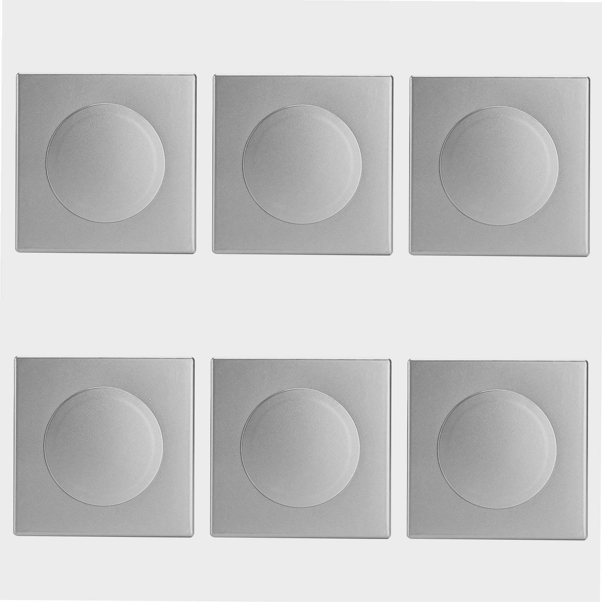 18 Counts ABS Wall Split Flange Covers with Self-Adhesive Tape, Wall ...