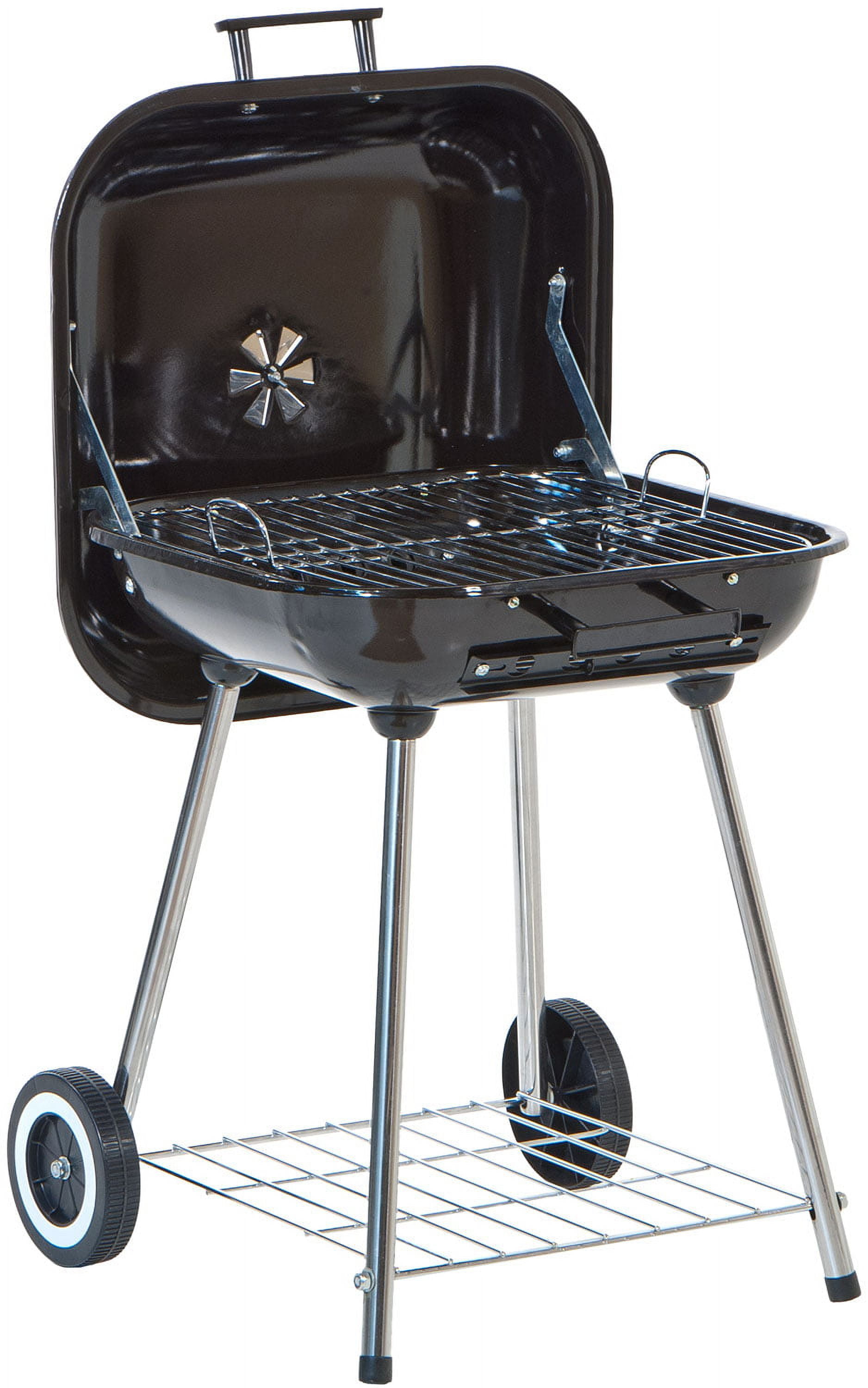 Panacea 18" Covered Brazier Grill - Portable Freestanding Grill - 1 ...