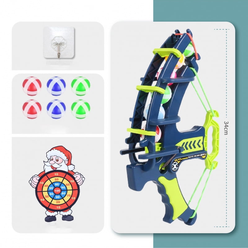 18" Dart Board for Kids with 6 Velcro Sticky Balls, Bouncing Sticky ...