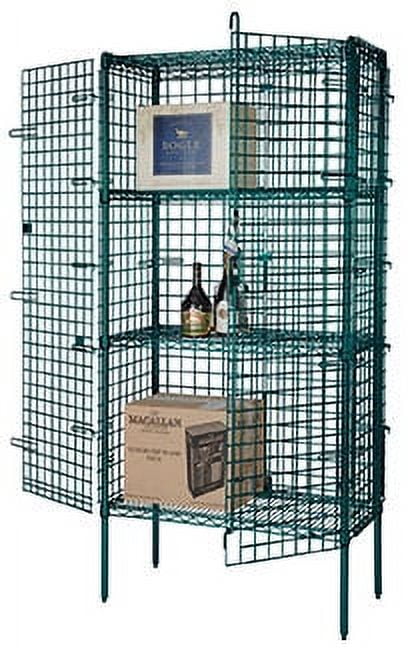 18" Deep x 48" Wide x 63" High Freezer Security Cage with 0 Interior ...