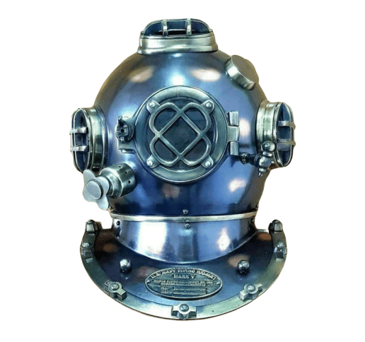 18" Divers Hemet Antique Diving Helmet Marine US Navy Mark V Helmet ...