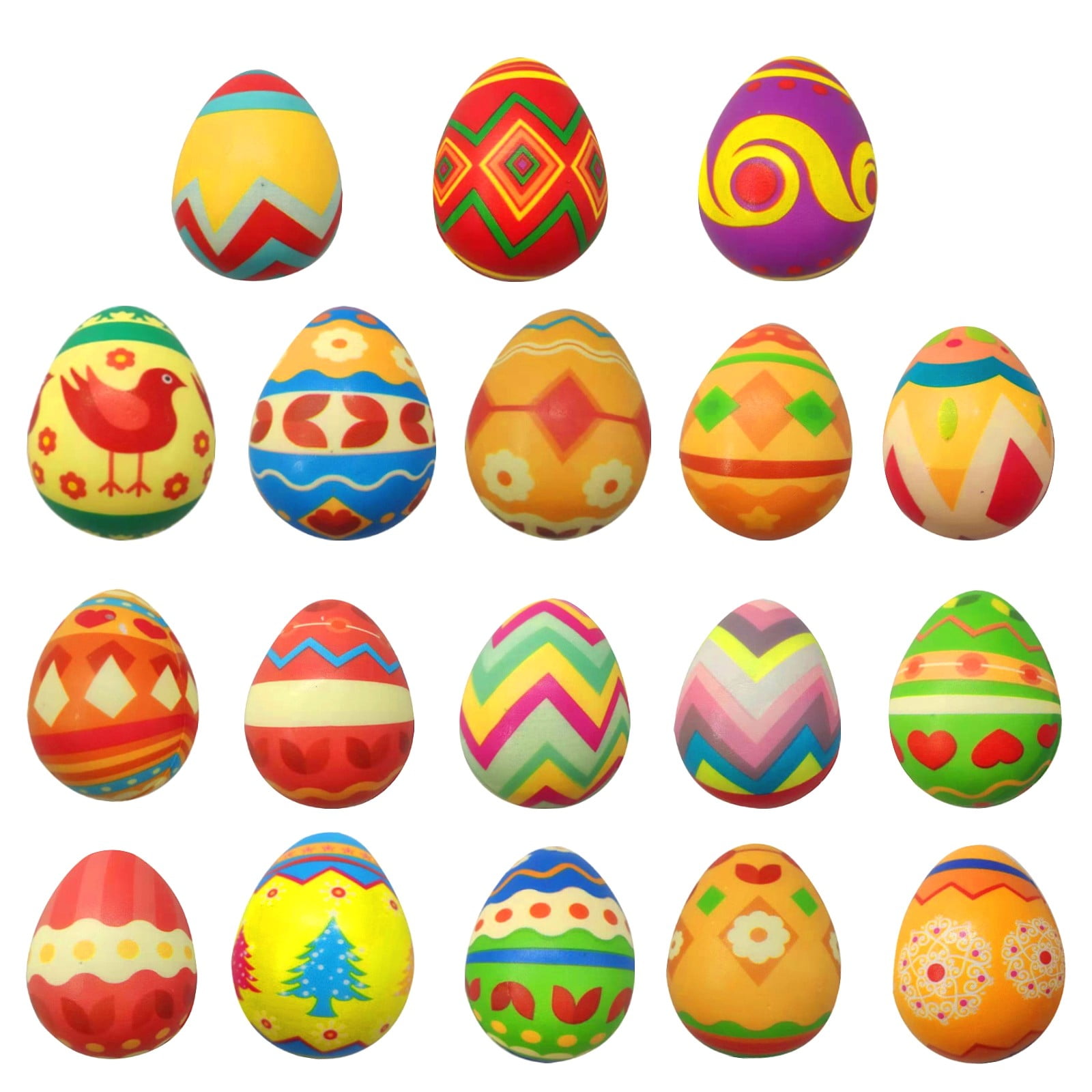 18 Easter Egg Bubbles Wands for Kids Seasonal Merriment Toys, Easter ...