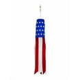 18 Embroidered U.S. Usa American Flag Windsock Fast Usa Shipping ...