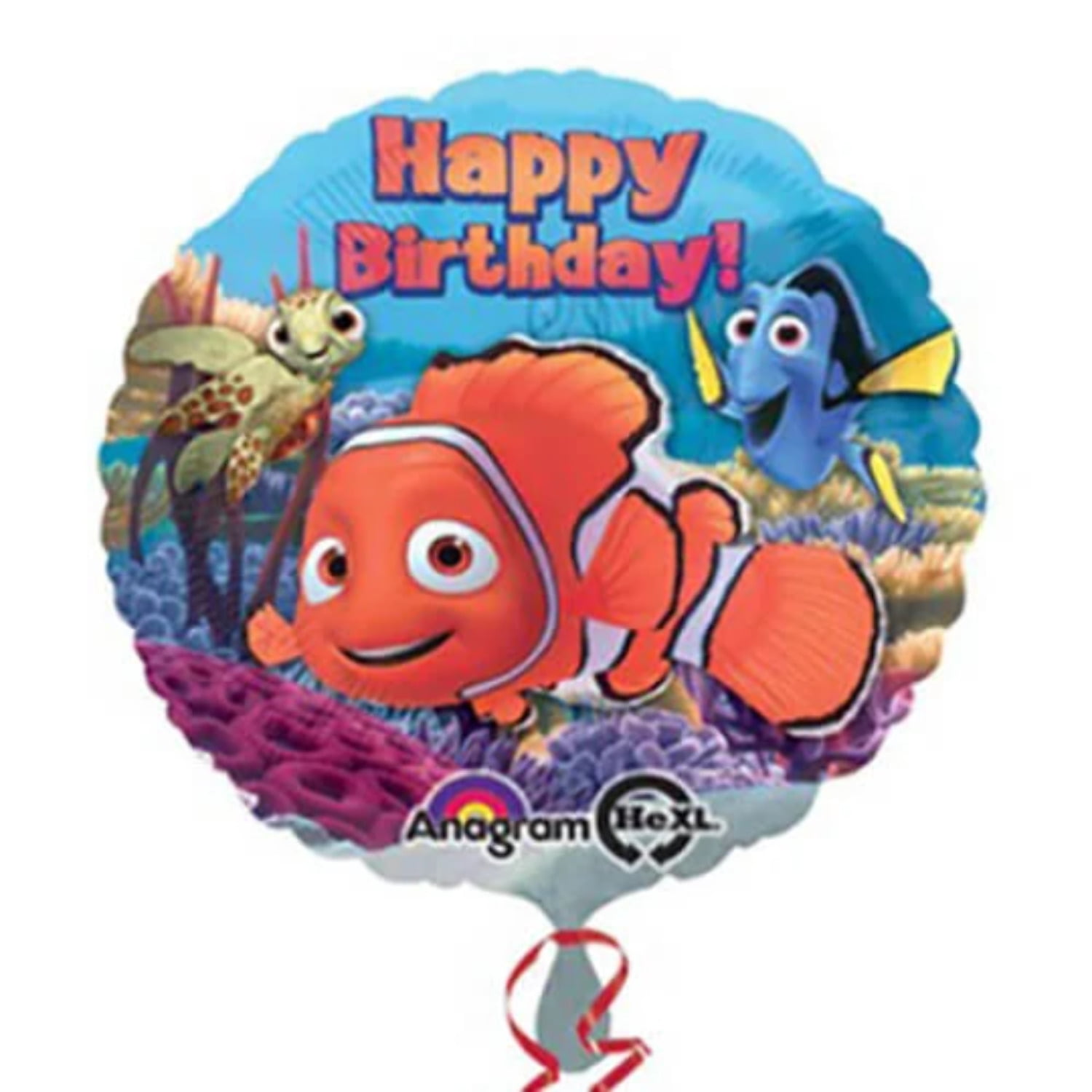 18′ FINDING NEMO BIRTHDAY Balloon • Party Supplies Decorations Foil ...