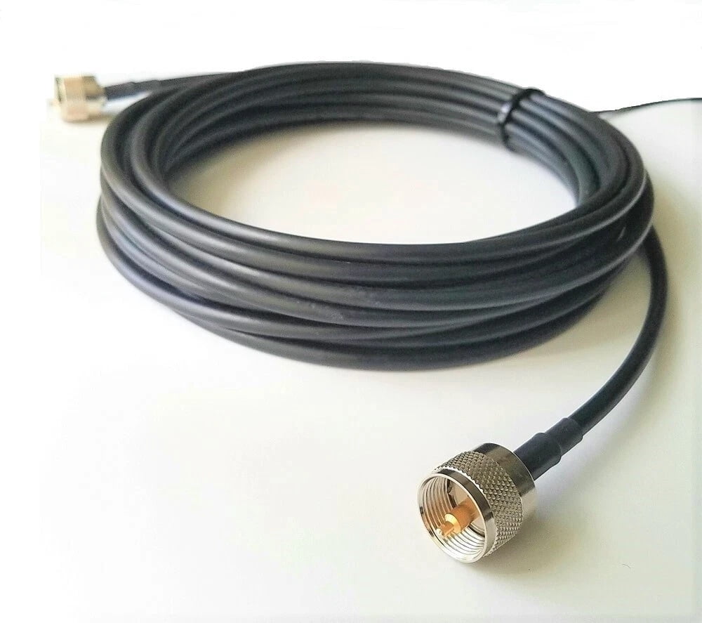 18' Feet Coaxial RF Radio Antenna Cable Jumper Assembly RG58 Double ...