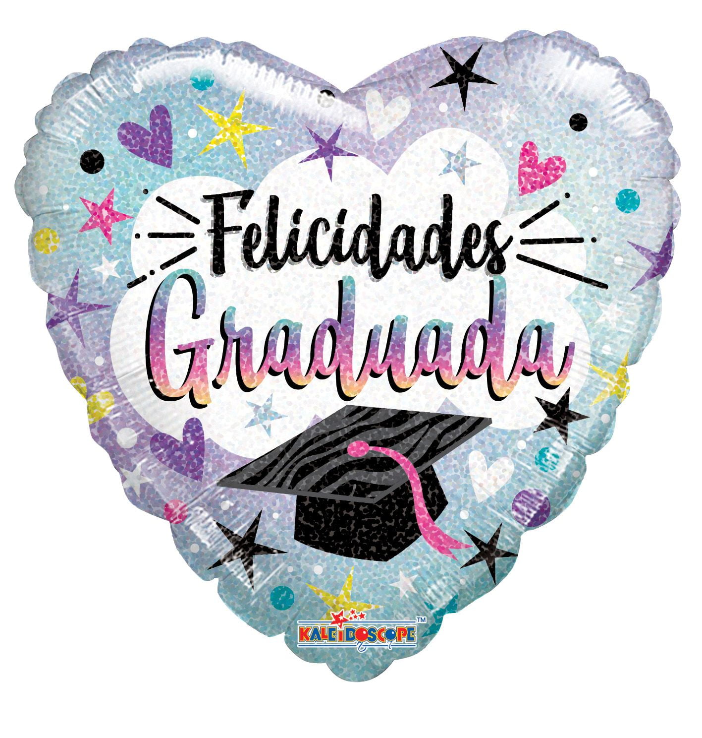 18" Felicidades Graduada Gradient Spanish Graduation Balloon - Walmart.com