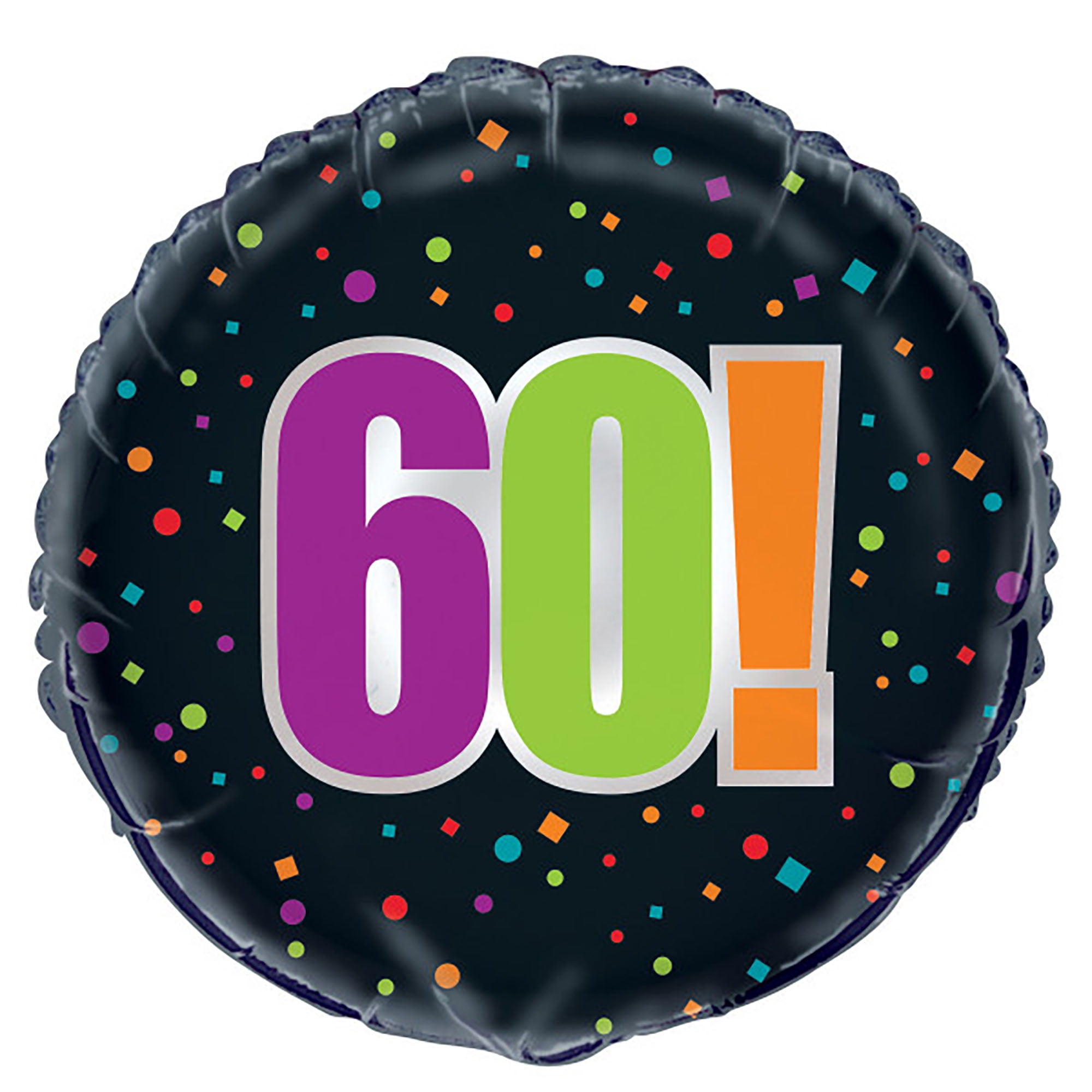 18" Foil 60th Birthday Cheer Balloon - Walmart.com