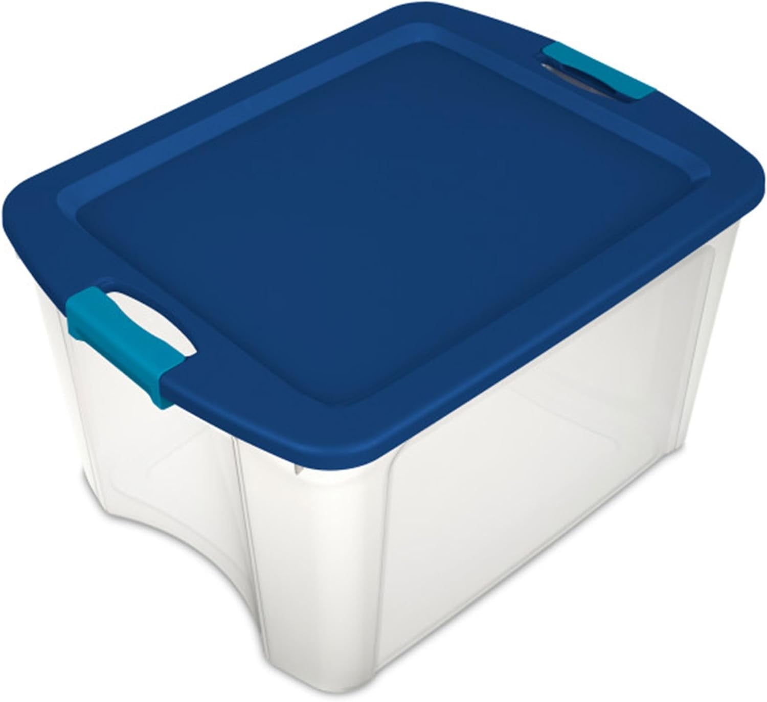 18 Gal Latch and Carry, Stackable Storage Bin with Latching Lid ...