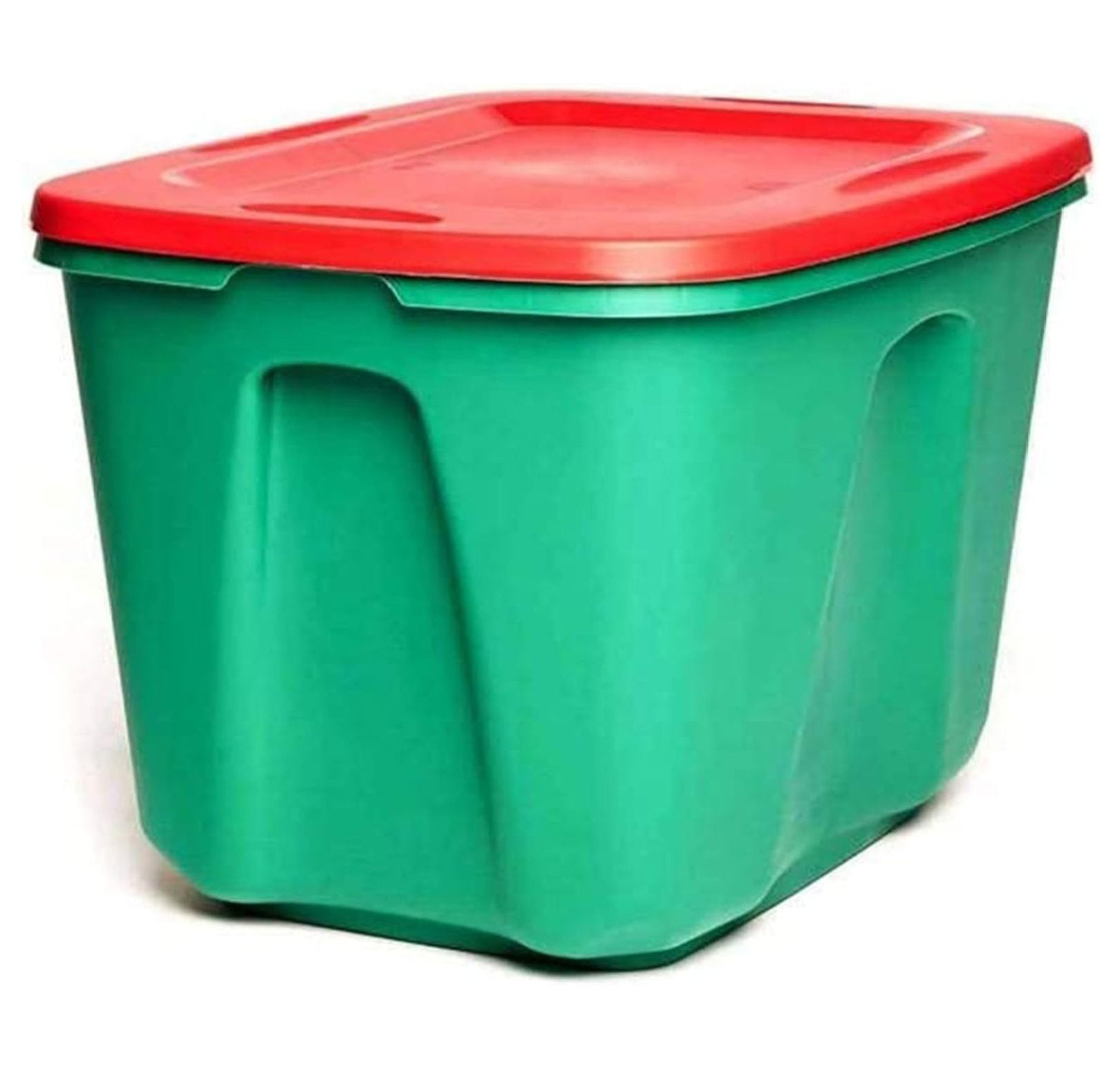 18 Gallon Stackable and Nestable Heavy Duty Plastic Holiday Storage ...