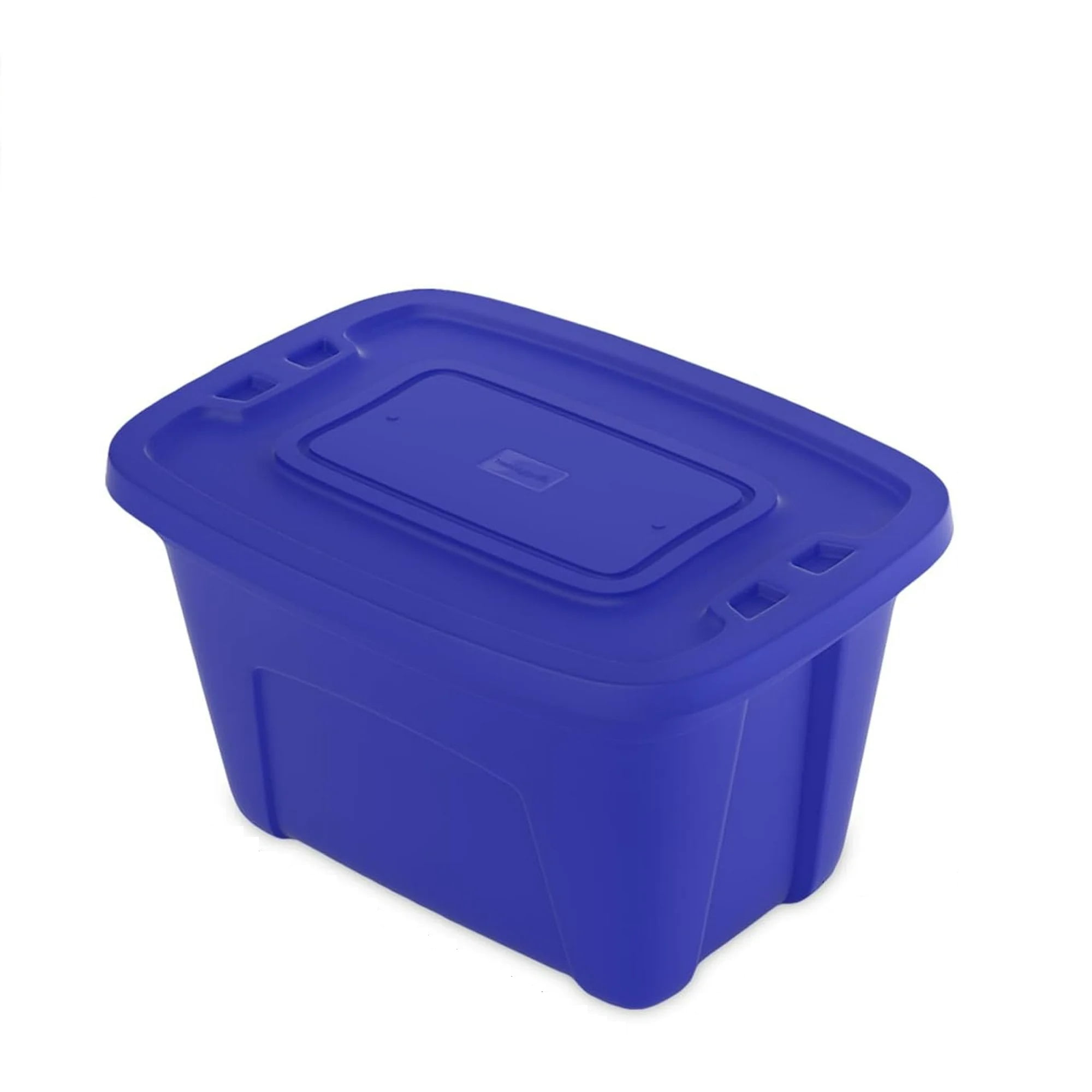 18 Gallon Storage Tote, A, Stackable Bin with Lid, Plastic Container to ...