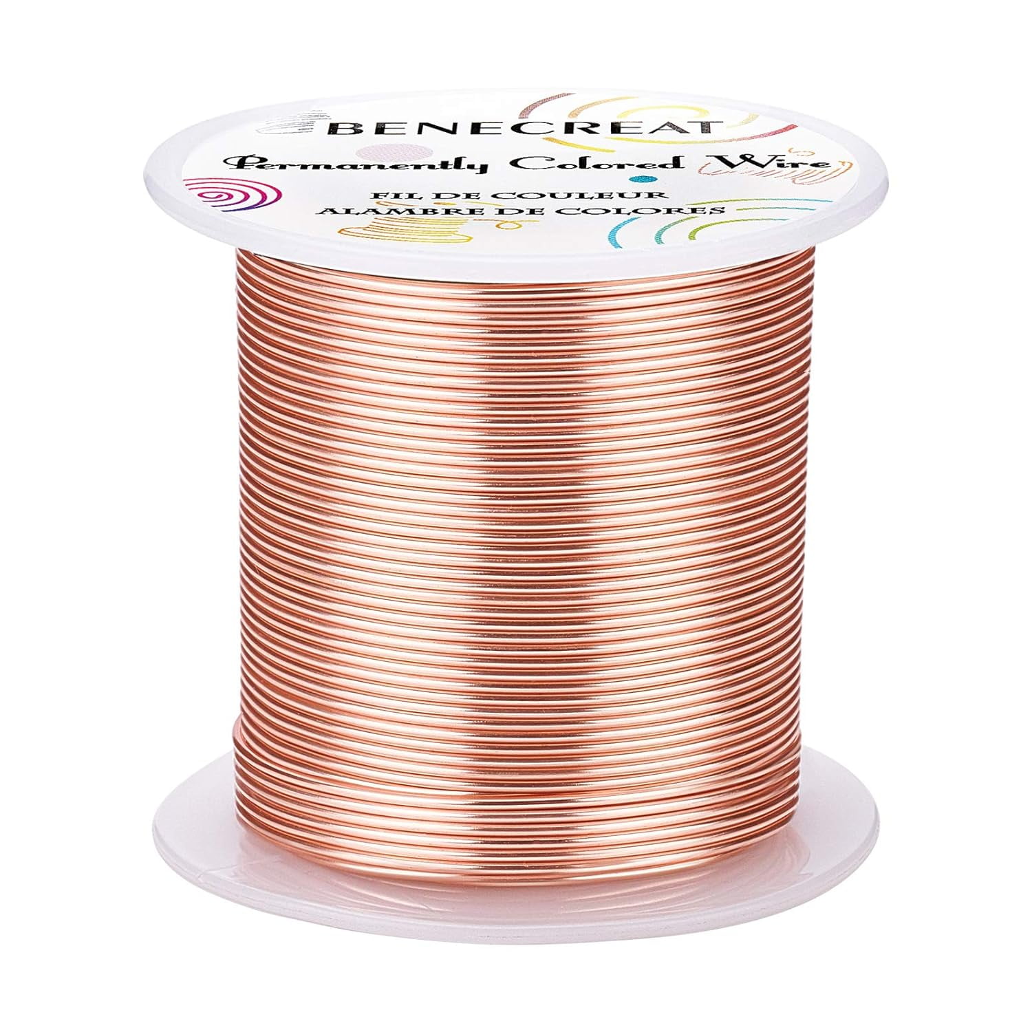 18 Gauge 32 Yards Jewelry Beading Wire Tarnish Resistant Copper Wire ...