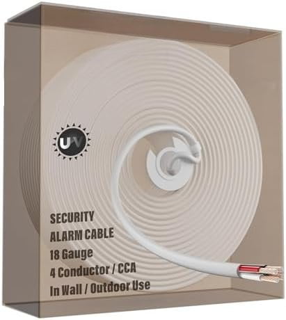 18 Gauge 4 Conductor Low Wire 200 Ft, 18 AWG CL2 4 Colors Hook up DC ...