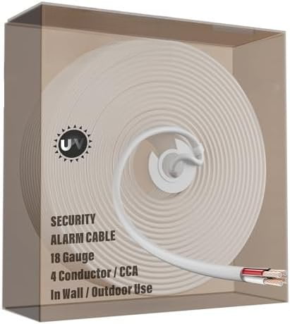 18 Gauge 4 Conductor Low Wire 500 Ft, 18 AWG CL2 4 Colors Hook up DC ...
