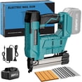 18 Gauge Brad Nailer Cordless, 2 in 1 Cordless with , 21V/ 4.0A Brad ...