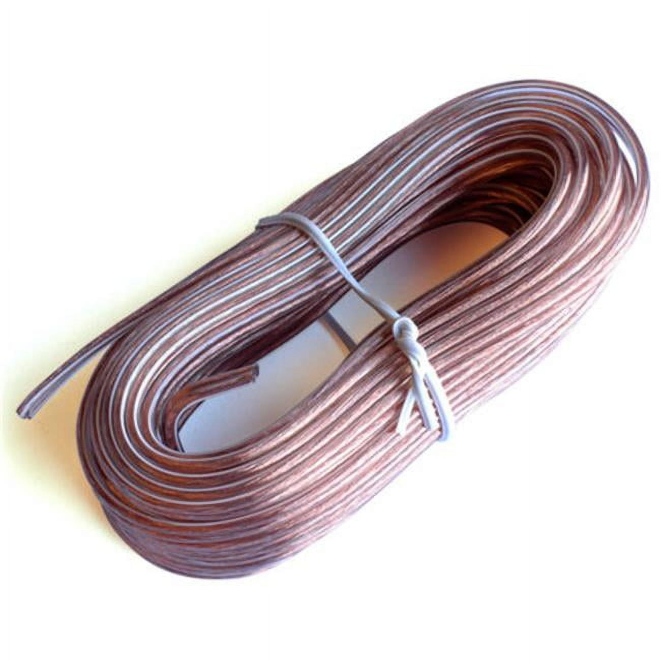 18-Gauge Clear Speaker Wire, 25 ft. - Walmart.com