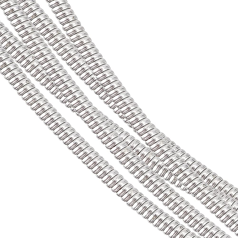 18 Gauge French Bullion Wire Silver Spiral Copper Wire with Storage Box ...