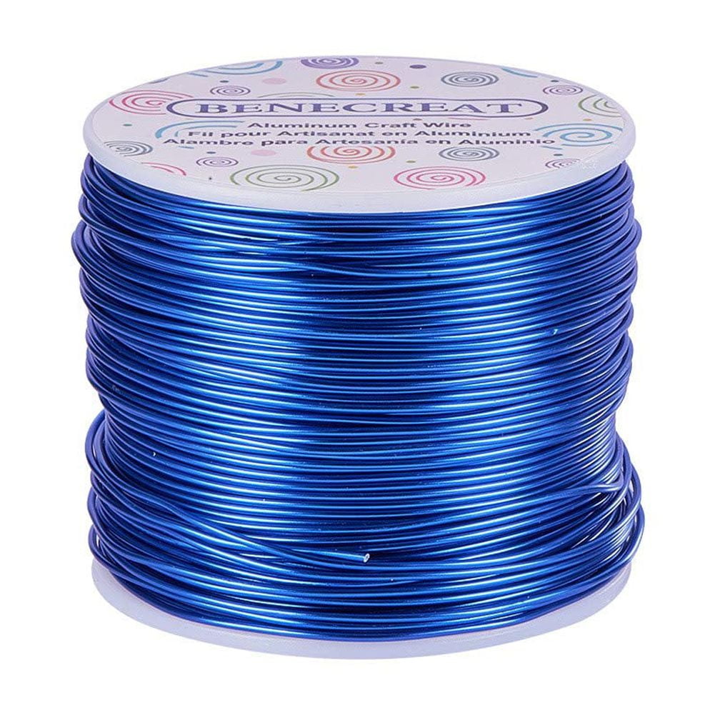 18 Gauge Jewelry Craft Aluminum Wire 492 Feet Bendable Metal Sculpting ...