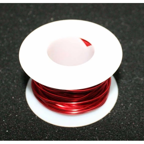 18 Gauge, Magnet Wire - 0.25Lb Spool, Low Temperature (105°C, Nema Std ...