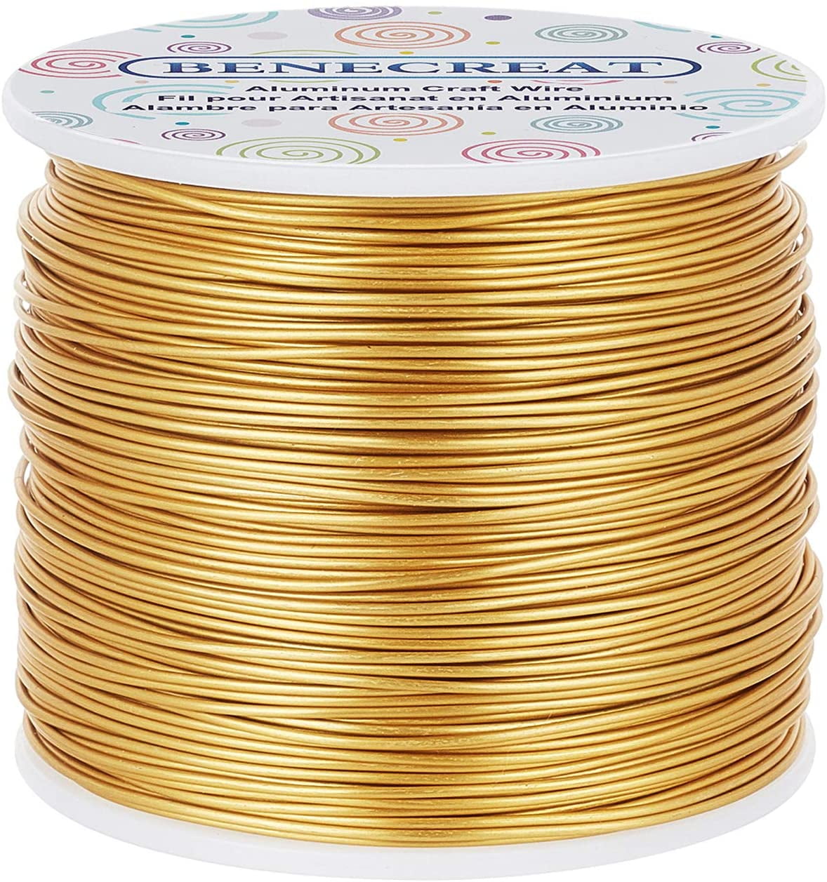 18 Gauge Matte Jewelry Craft Wire 492 Feet Tarnish Resistant Aluminum ...