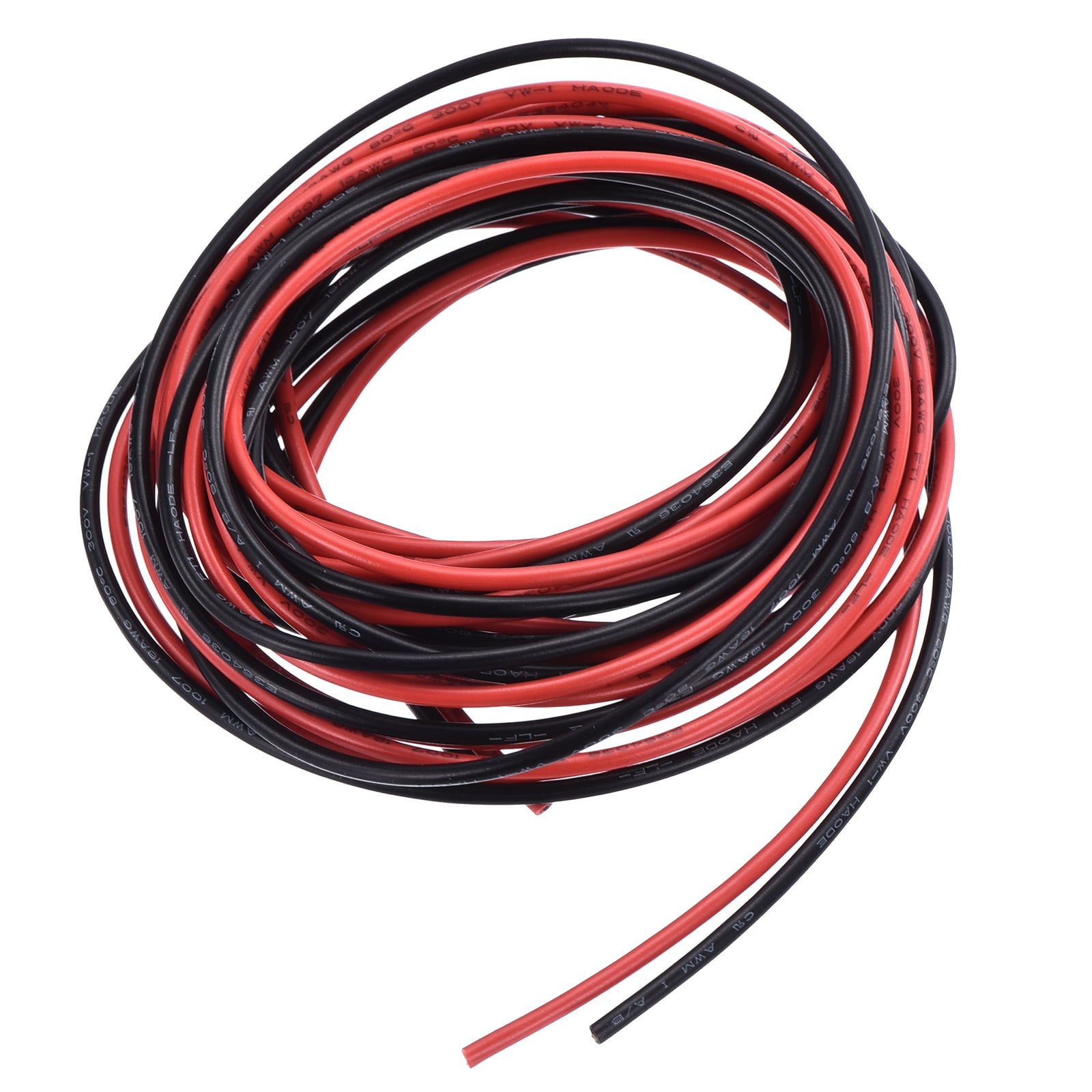 18 Gauge PVC Hookup Wire 3.0m/10ft 18AWG Flexible Electrical Wire ...