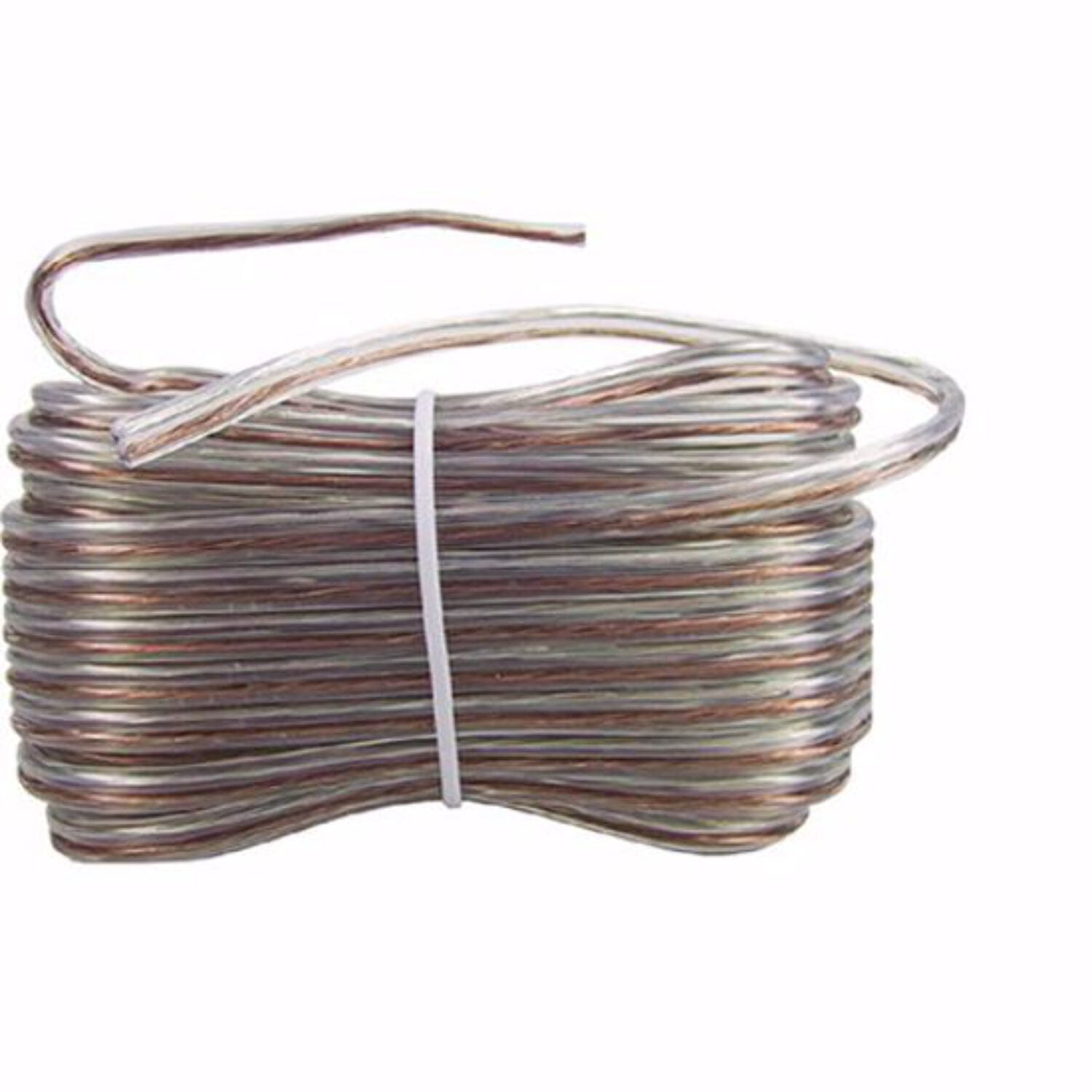 18 Gauge Speaker Wire 25 ft Long Heavy Duty Clear Oxygen Free Copper ...