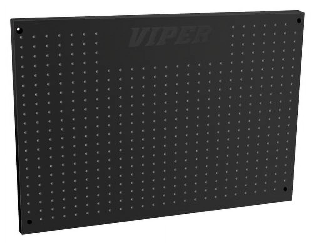 18-Gauge Steel Pegboard, 24 x 36 Inches, Black - Walmart.com