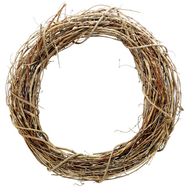 "Ashland 18"" Natural Grapevine Wreath - Rustic Home Decor for Year ...
