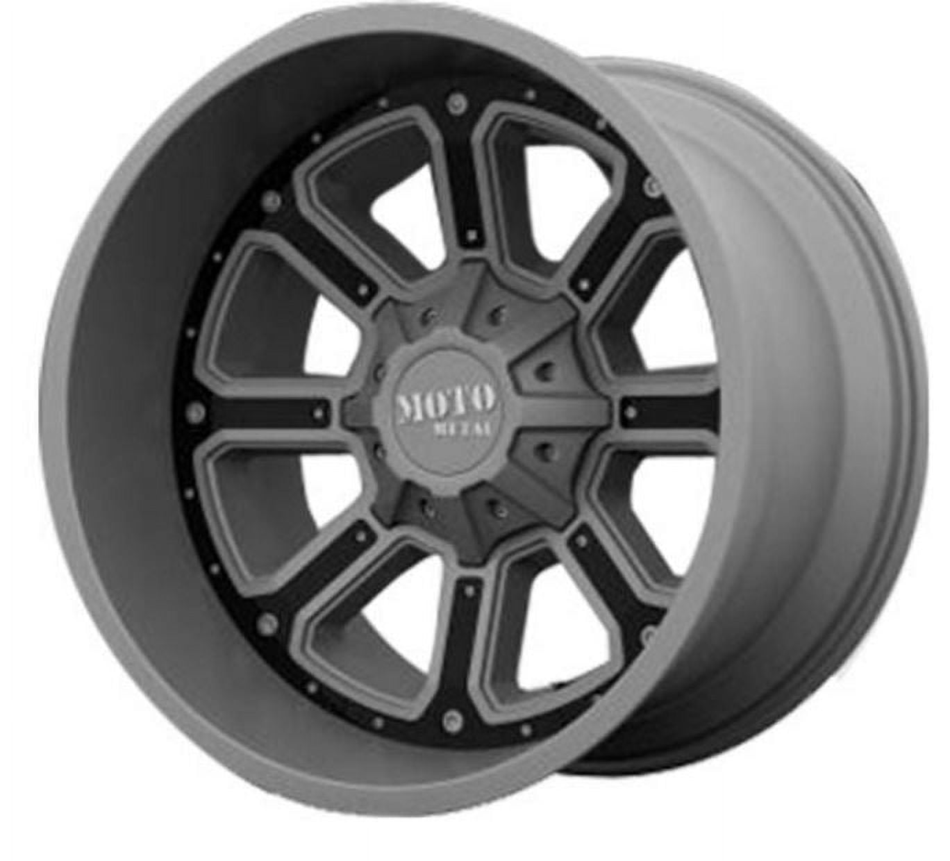 18" Gray With Black Inserts MO984 Wheel by Moto Metal Wheels ...