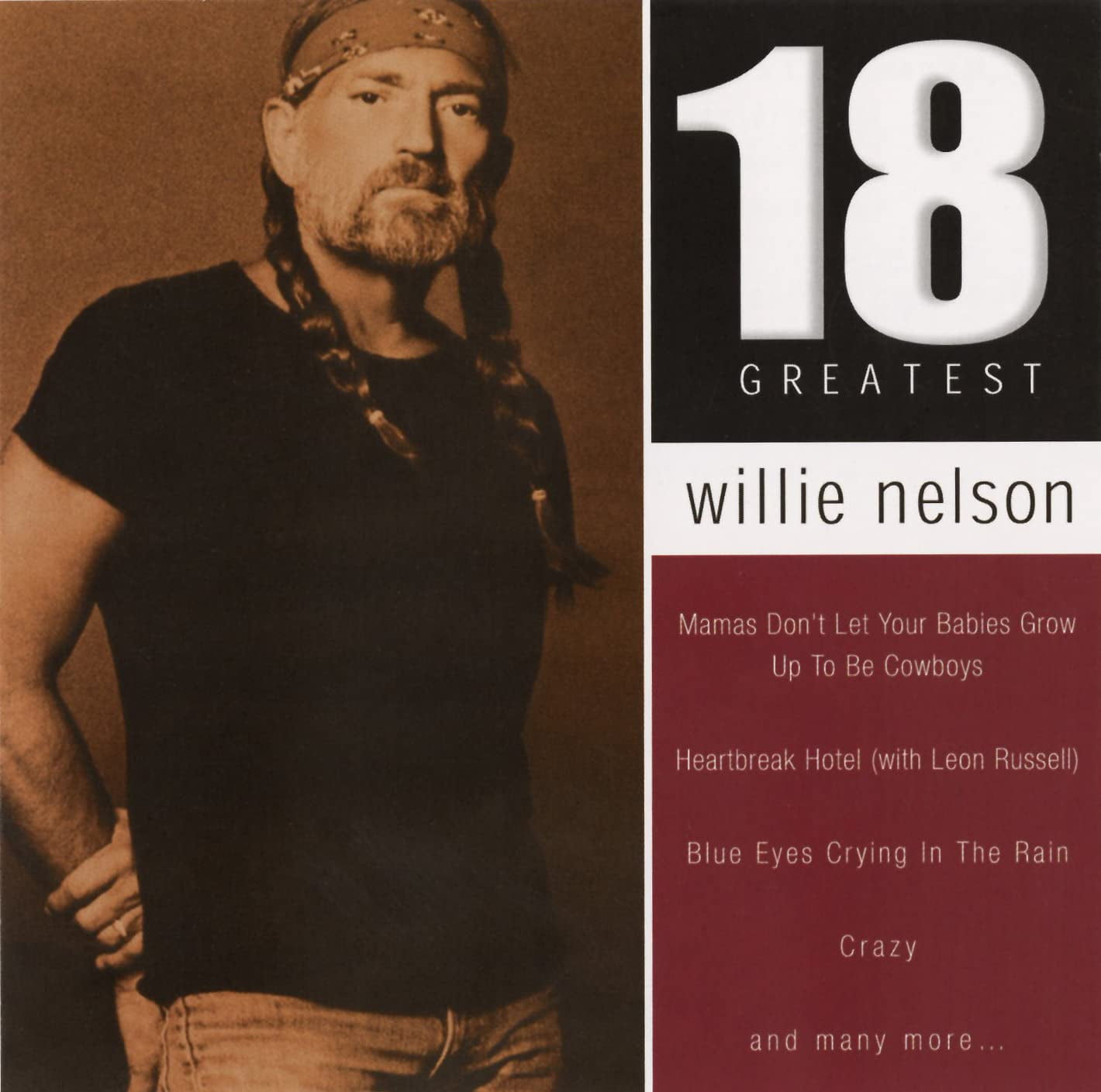 Willie Nelson 18 Greatest (CD) - Walmart.com