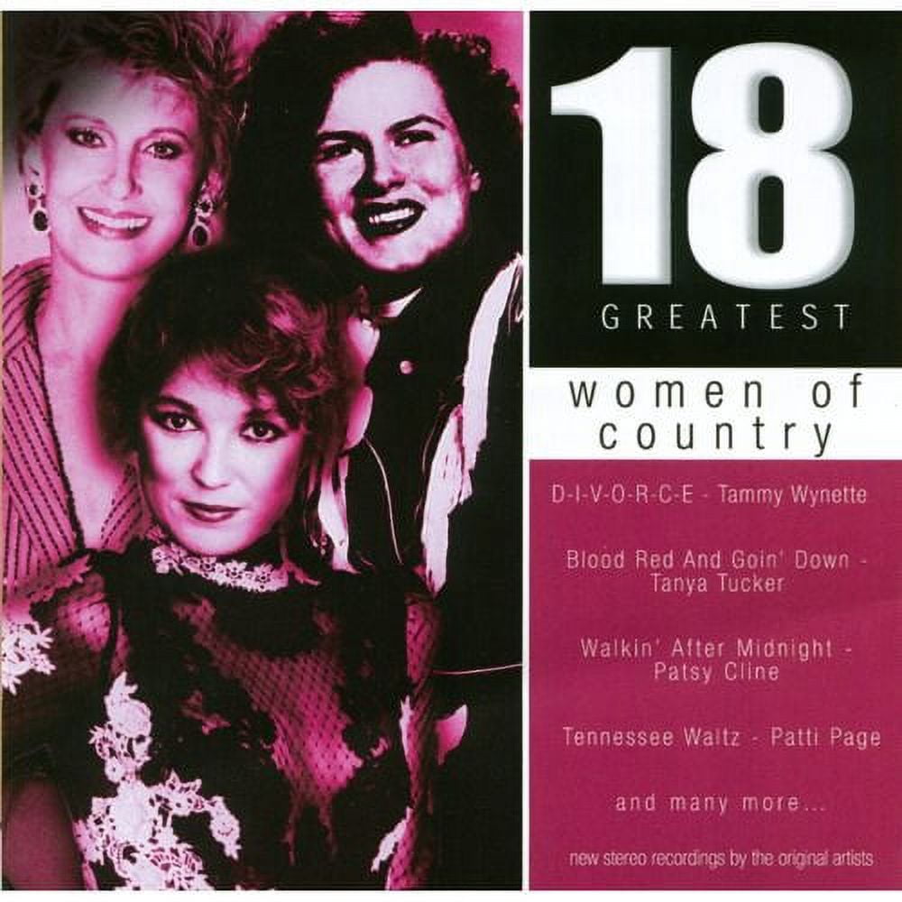 18 Greatest Women Of Country CD - Walmart.com