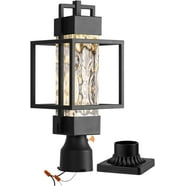 Kathy Ireland Sierra Craftsman Rustic Outdoor Post Light Rubbed Bronze ...