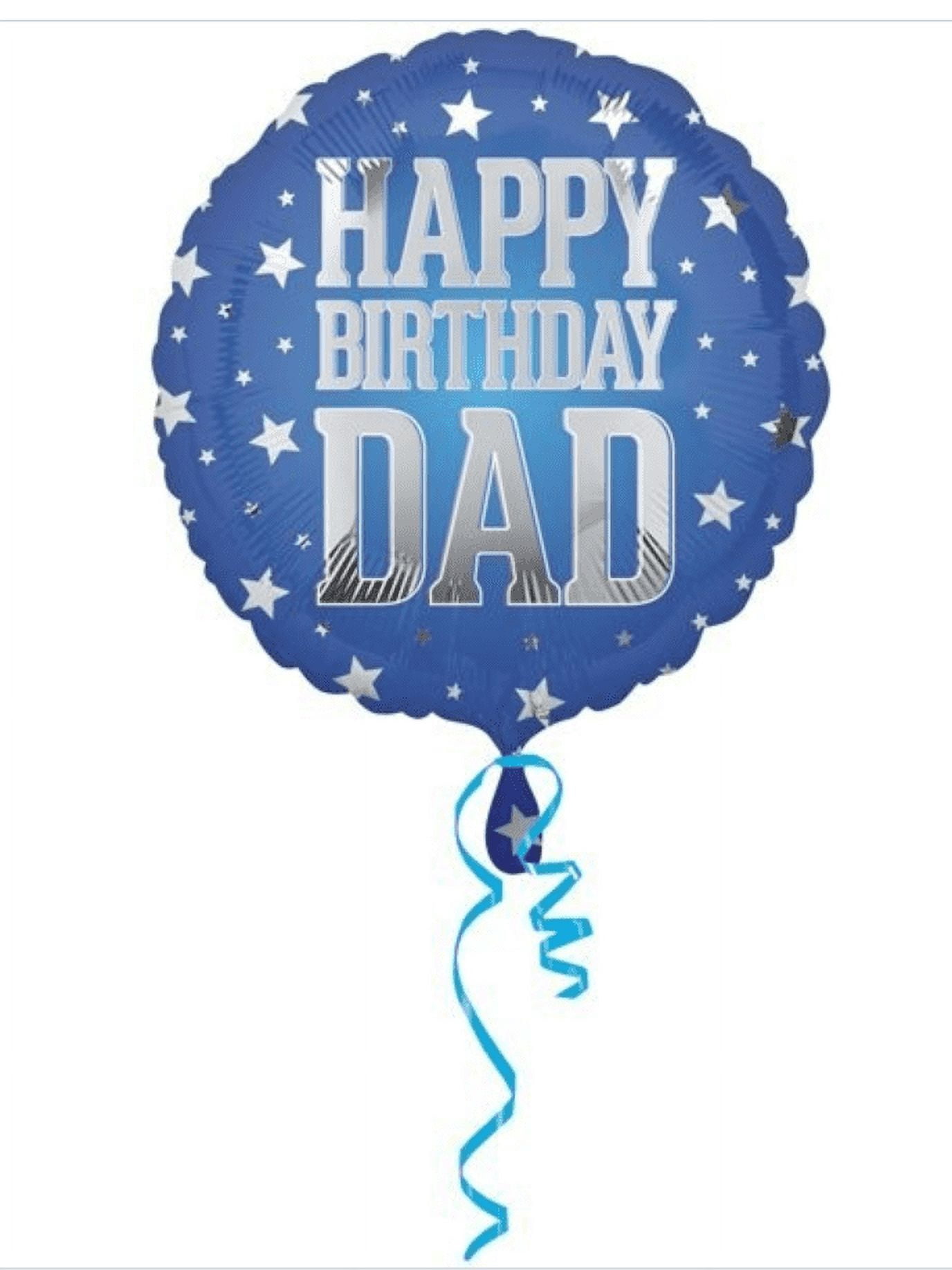 Happy Birthday Dad Balloon - Walmart.com
