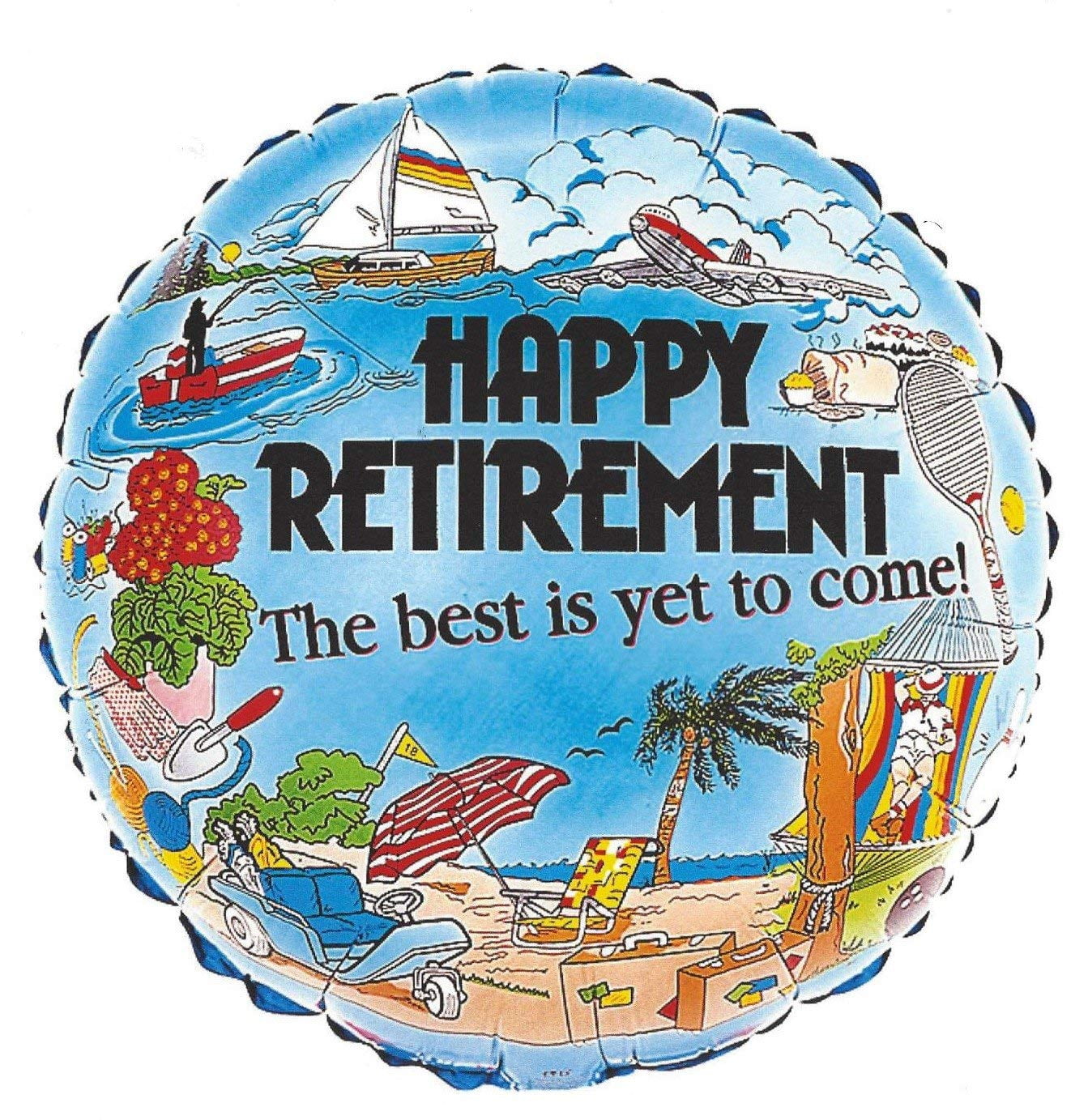 18" Happy Retirement Balloon - Walmart.com