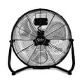 18" High Velocity Portable Floor Fan with 3 Fan Speeds with Tilting ...