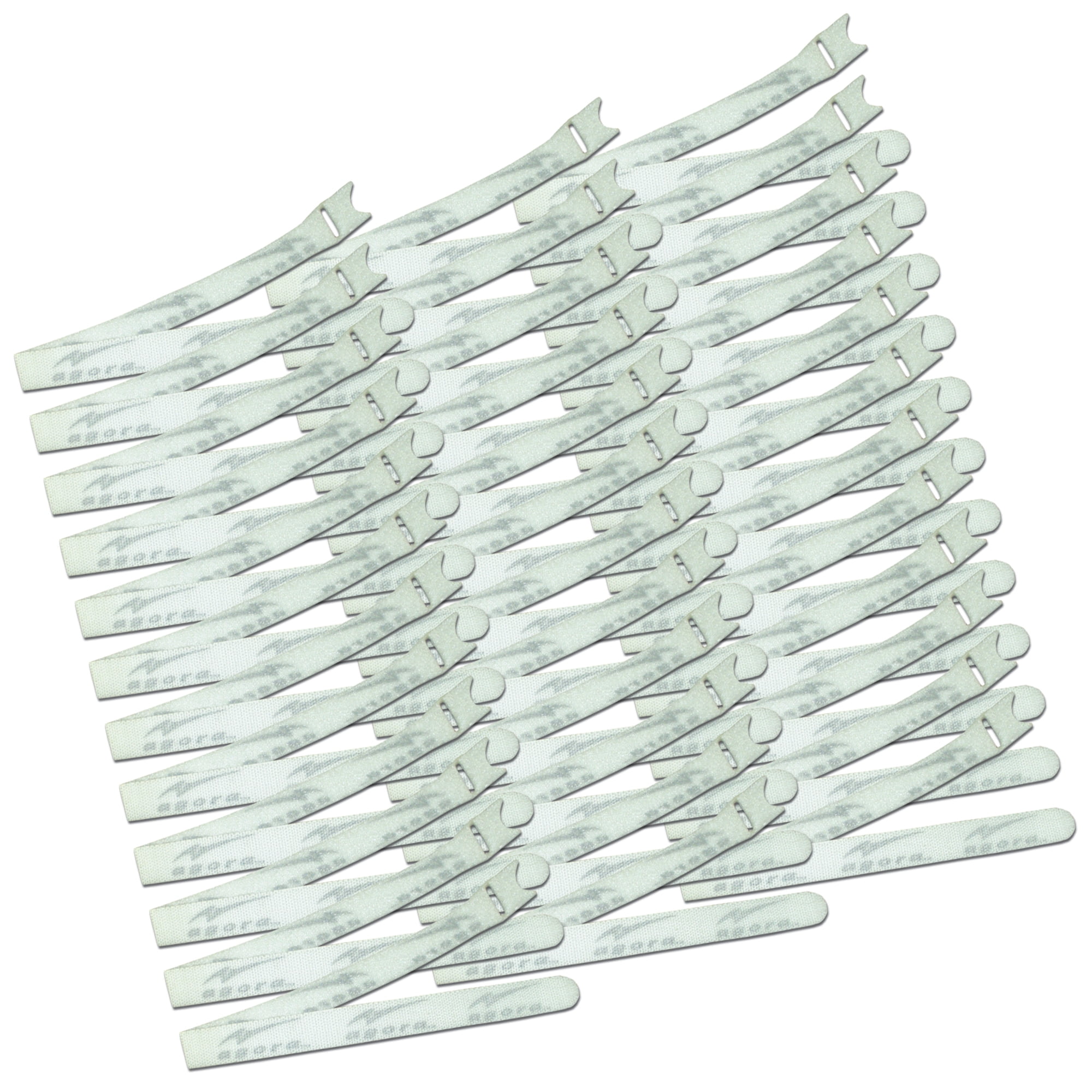 18" Hook and Loop Fastener Net Ties for Soccer Goals - Set of 24 ...