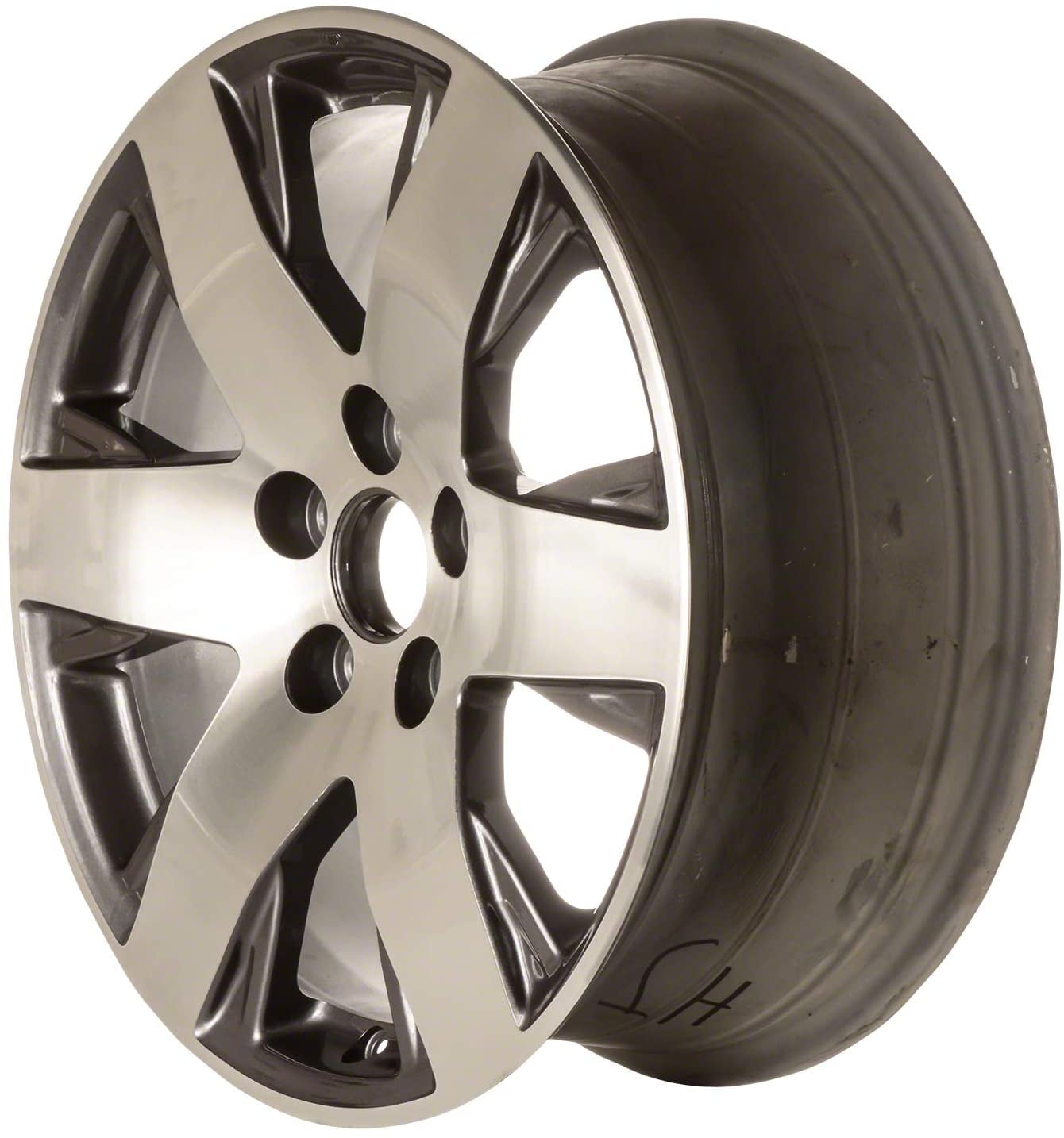 Jante 18 Inch Aluminum Wheel Rim, 5 Lug 120mm, 6 Spoke for Honda ...